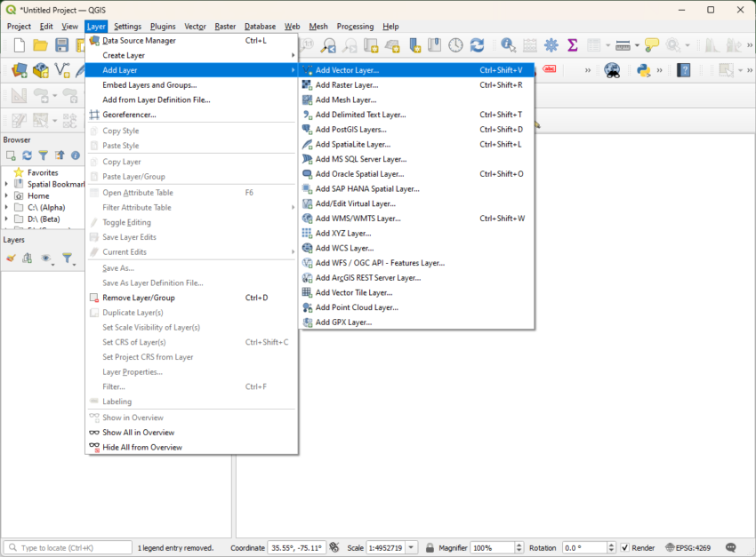 Genealogy GIS HOWTO: Create a Historical County Boundaries Map in QGIS ...
